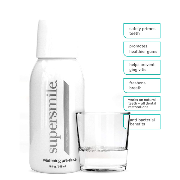 Supersmile Whitening Pre-Rinse Dental Mouthwash
